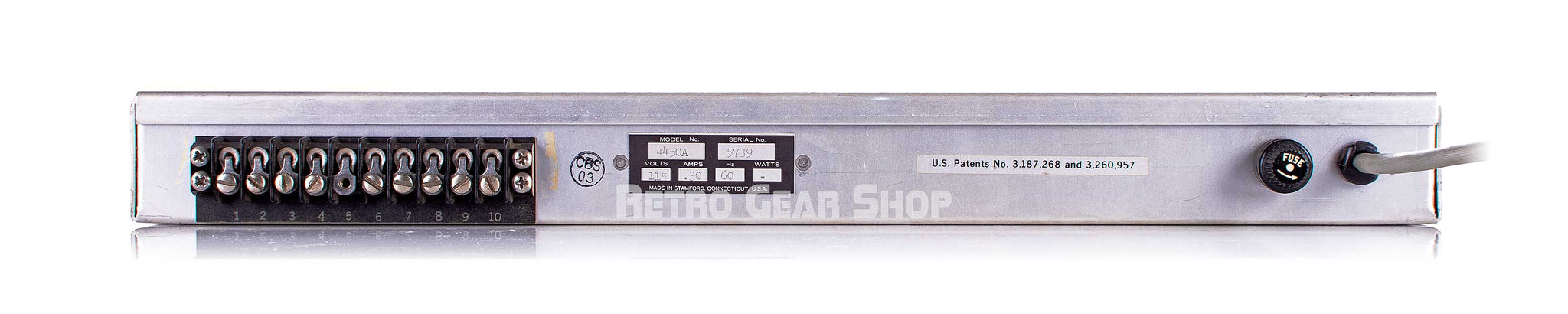 CBS Audimax 4450A Stereo Compressor Vintage Rare – Retro Gear Shop