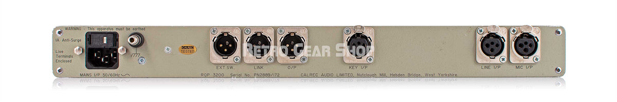 Calrec RQP 3200 EQ Channel Strip Filter Compressor Vintage Rare – Retro ...