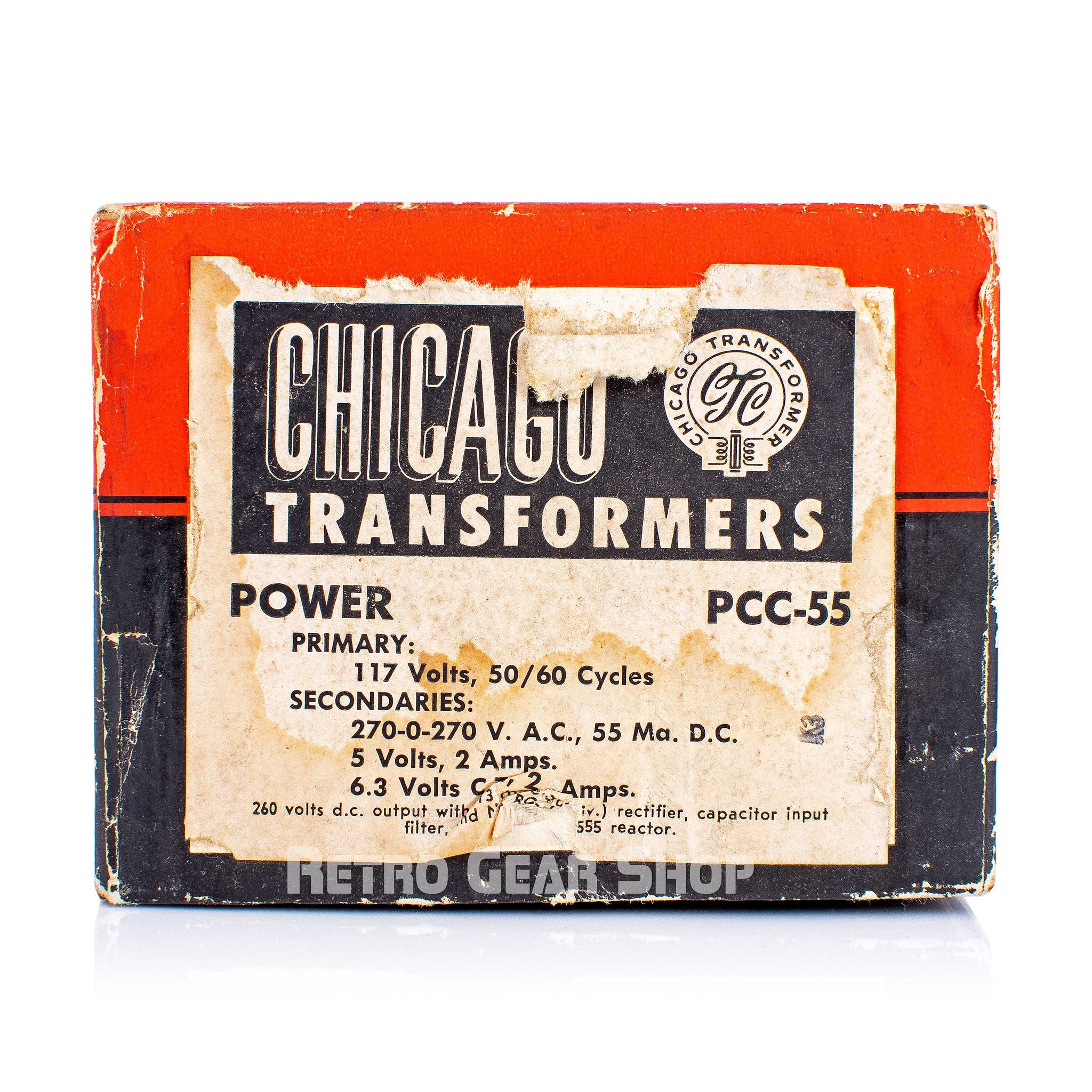 Chicago Transformer PCC-55 Power Transformer Pultec NOS Vintage Rare ...
