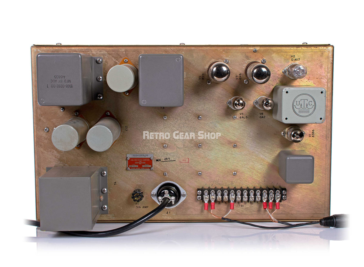 Collins 26U-1 Vintage Rare Vari Mu Analog Tube Compressor Limiter ...