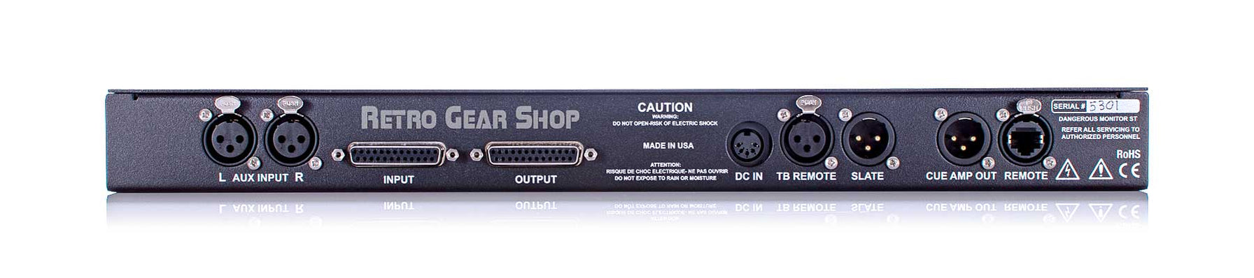 Dangerous Music Monitor ST Remote-Controlled Source & Speaker Switcher ...