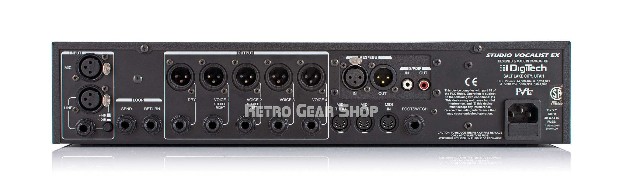 Digitech Studio Vocalist Ex Vocal Harmony Processor Vintage Rare ...