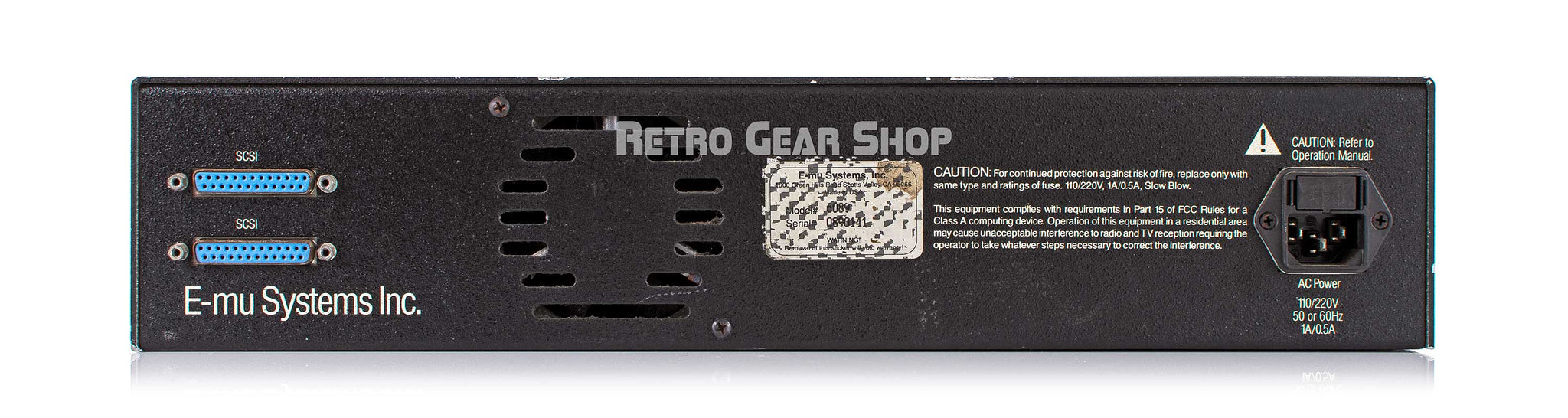 EMU Systems Emulator III RM45 SCSI Drive Vintage Rare – Retro Gear Shop