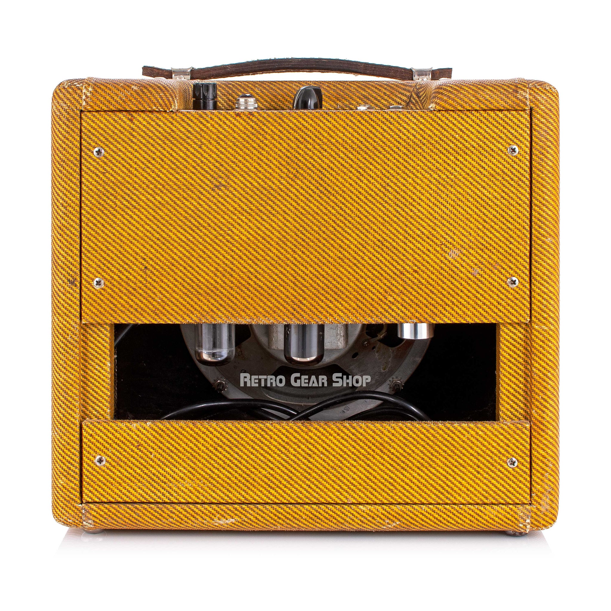 Fender Champ 1961 Narrow Panel 5F1 Tweed Tube Combo Amp 8 Inch Speaker ...