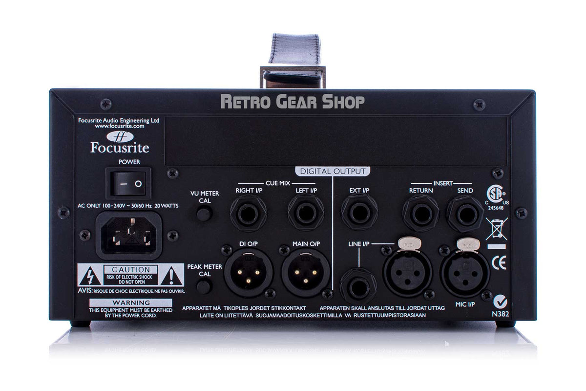 Focusrite ISA One Desktop Mic Preamp Microphone Pre – Retro Gear Shop