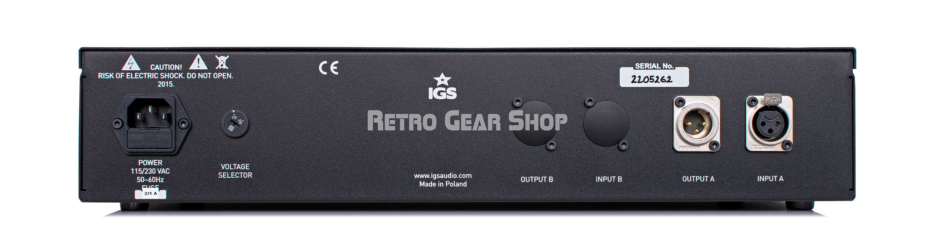 IGS Audio One LA Leveling Amplifier Limited Edition Optical Compressor ...