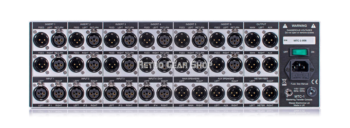Maselec MTC 1 Mastering Transfer Console – Retro Gear Shop