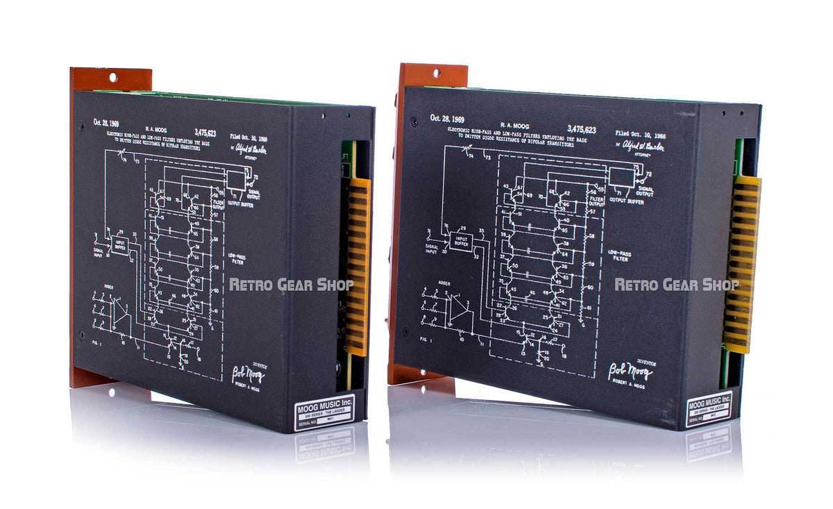 Moog The Ladder Stereo Sequential Pair 500 Series Filter Module – Retro ...