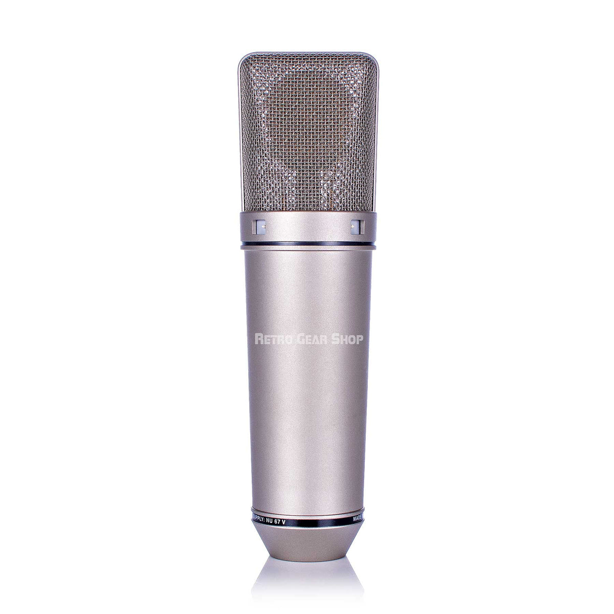 Neumann U67 Tube Microphone Reissue U-67 Mic + Pop Shield Windscreen ...
