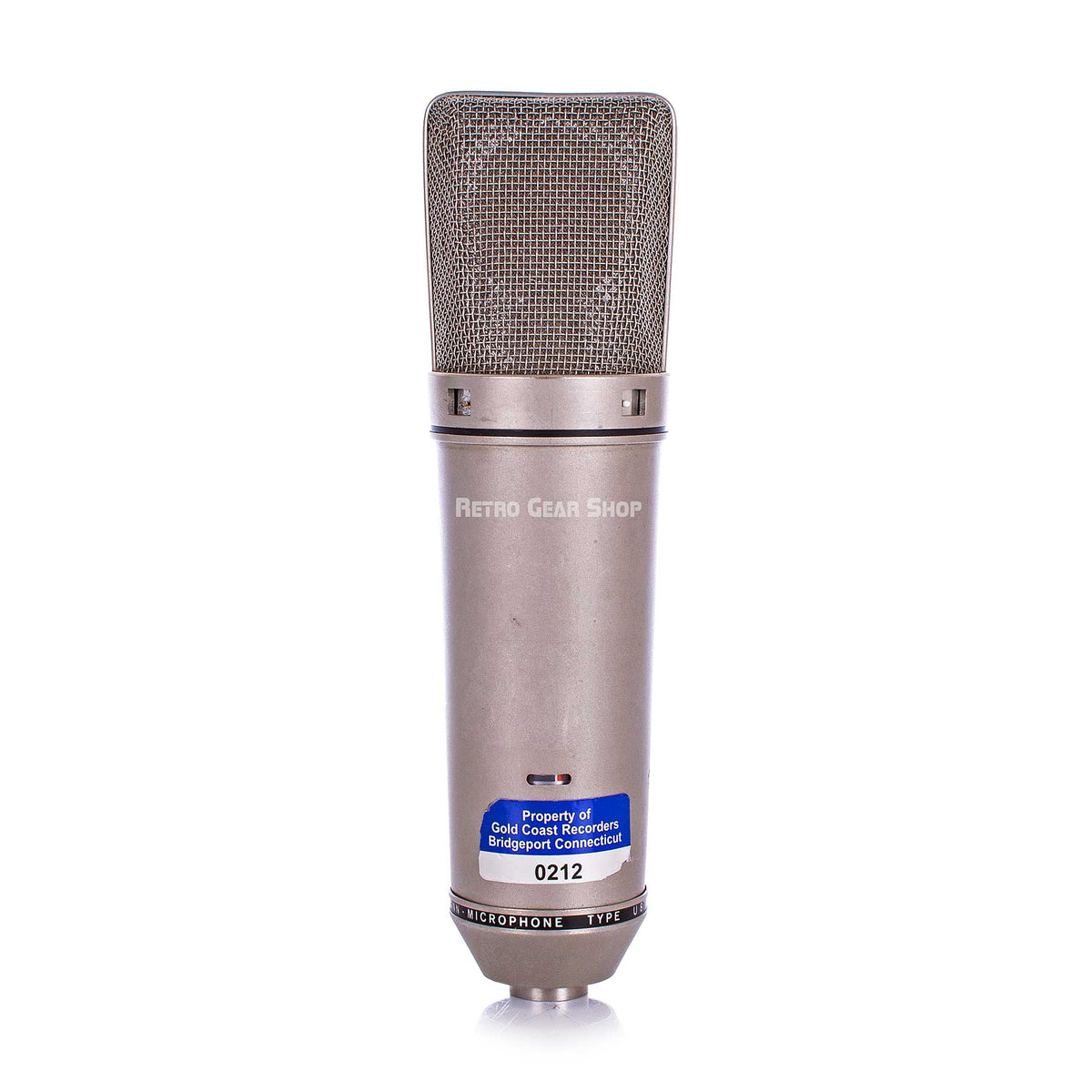 Neumann U 87 Vintage Condenser Microphone U87 Mic – Retro Gear Shop