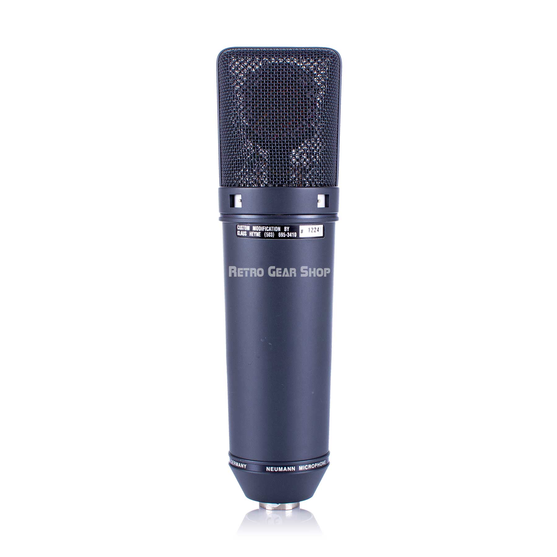 Neumann U87 Klaus Heyne Modded Microphone U87i U 87 Rare Mic – Retro ...