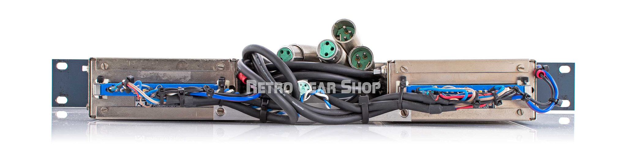 Neve 1272 Module Mic Preamp Direct Box Pair BAE Racked Vintage Rare ...