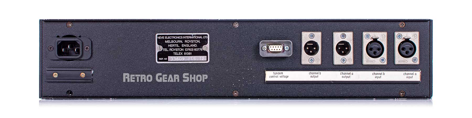 Neve 33609 Metal Knob Rare Vintage Analog Stereo Compressor – Retro ...