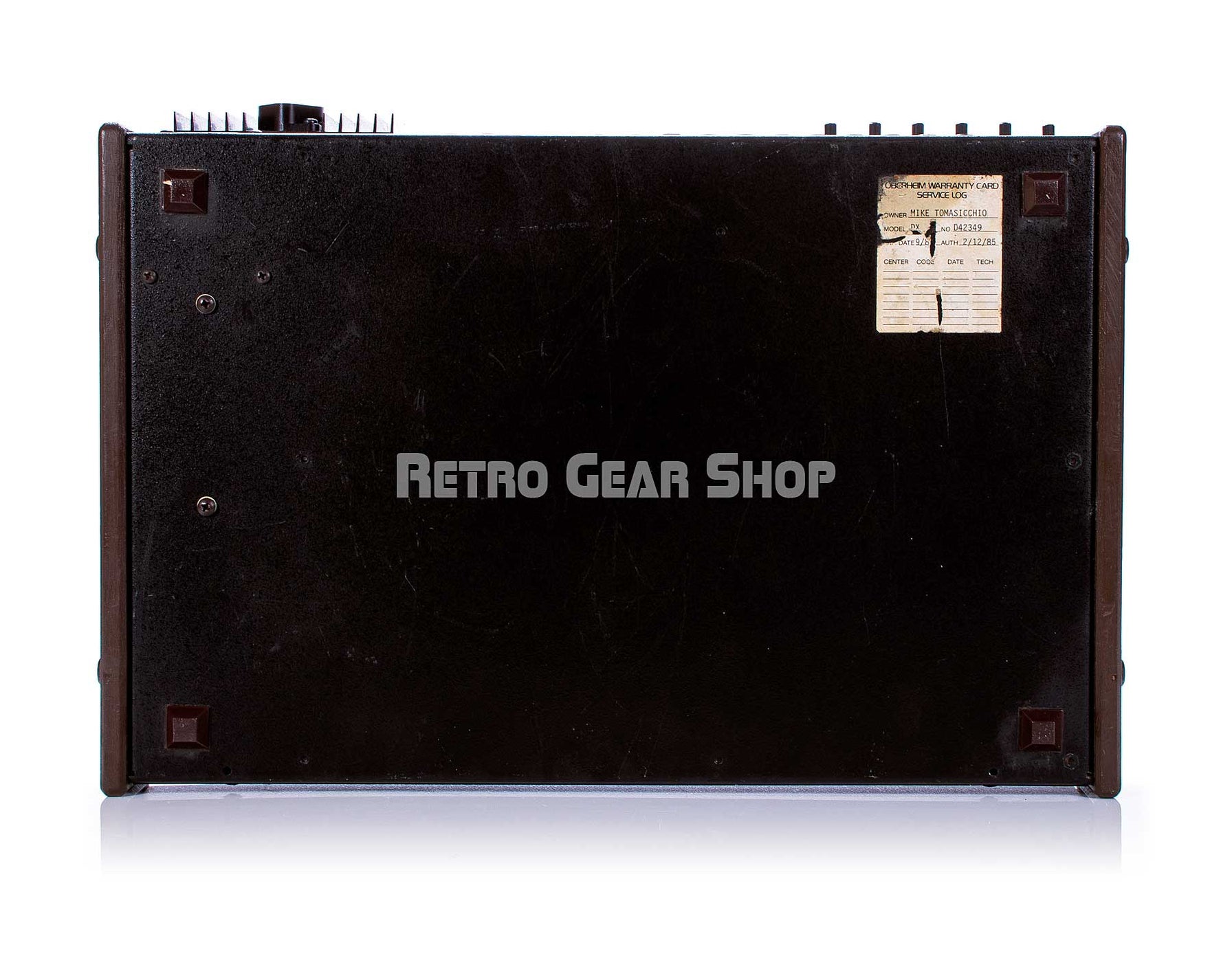 Oberhiem DX Drum Machine Rare Vintage Analog Synthesizer Synth– Retro ...