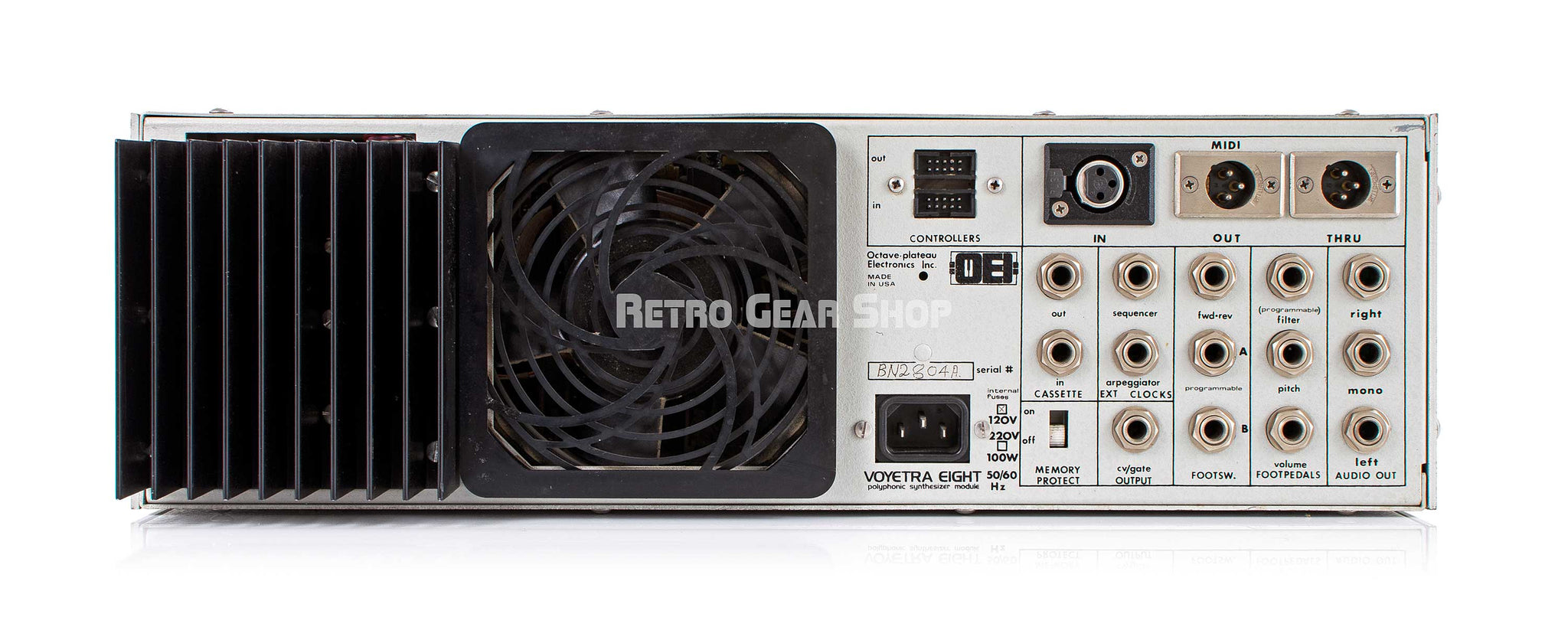 Octave Plateau Voyetra 8 Polyphonic Rack Synth Vintage Rare – Retro ...