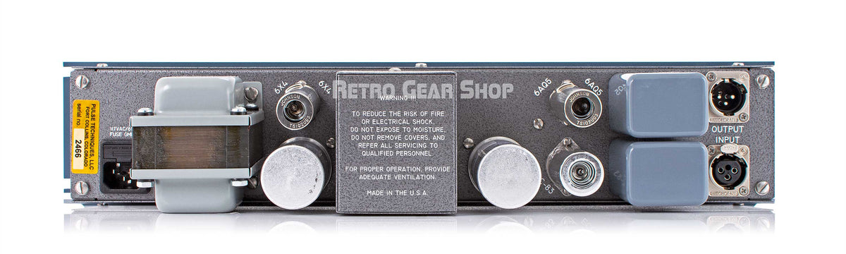 Pultec Pulse Techniques MEQ-5 2U Blue Equalizer – Retro Gear Shop