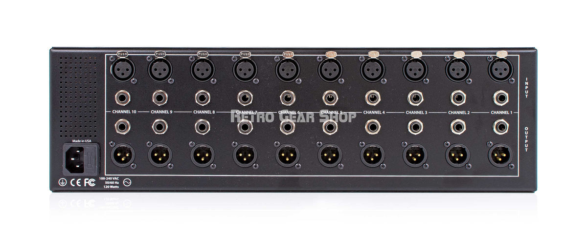 RND Rupert Neve Designs R10 10-Space 500 Series Rack – Retro Gear Shop