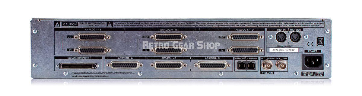 SSL XLogic Alpha Link MADI SX AD/DA Analog Digital Converter – Retro ...