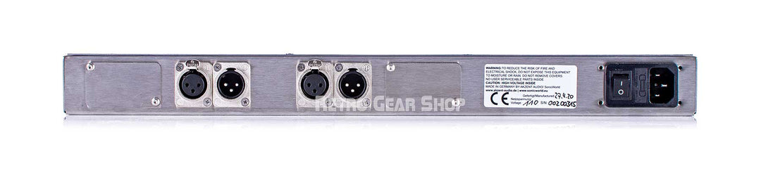 Siemens W295b EQ Racked Pair rare vintage analog equalizer stereo pair ...