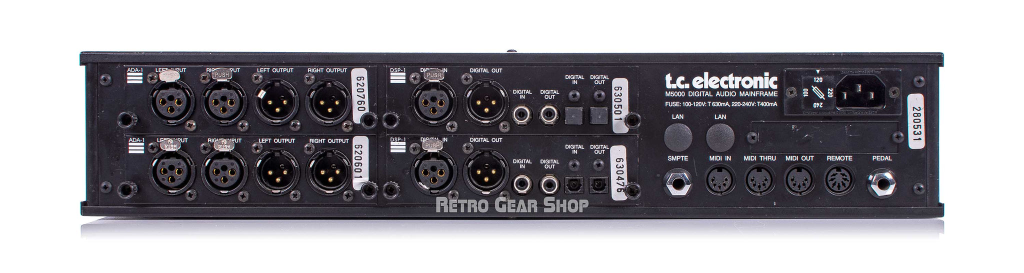 TC Electronic M5000 Multi Effects Digital Audio Mainframe Vintage Rare ...