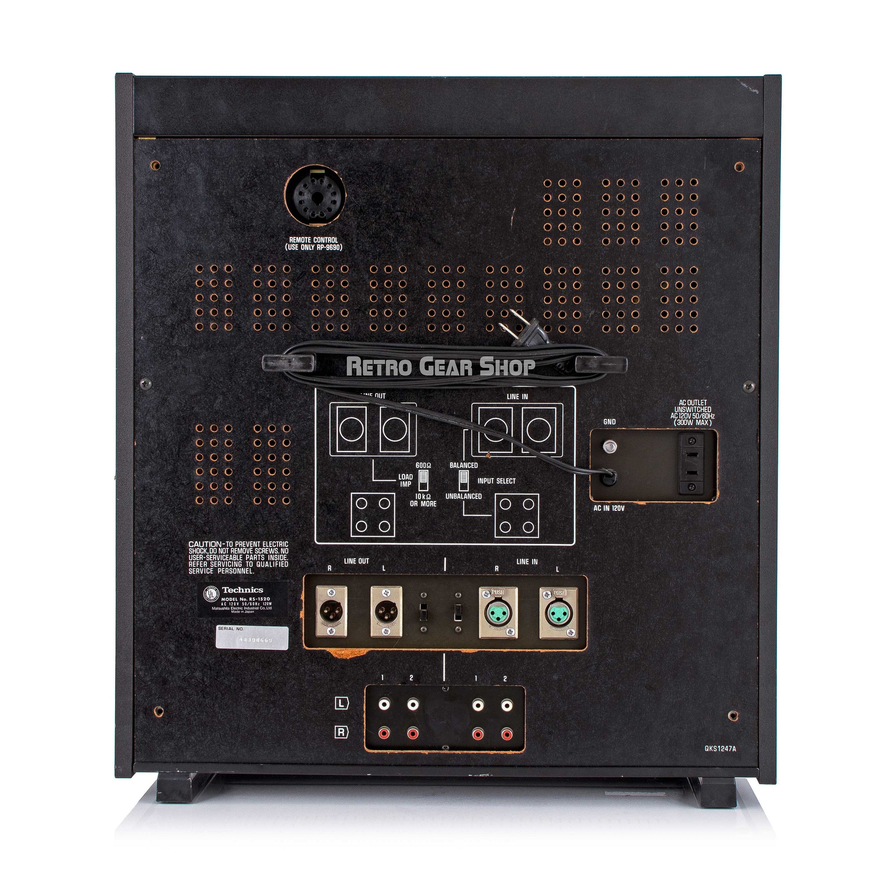 Technics RS-1520 Reel to Reel Vintage Analog Tape Recorder RS1520 ...