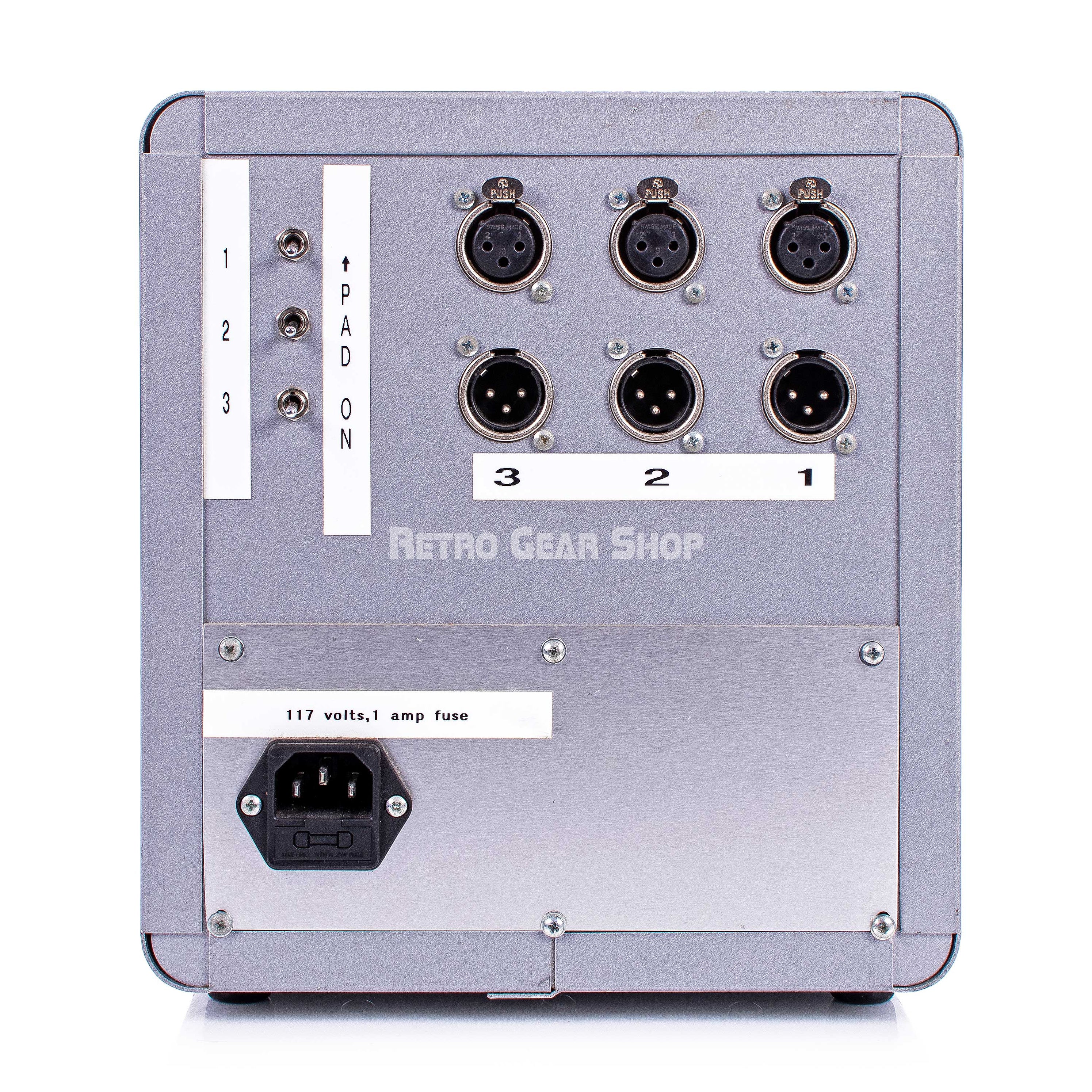 Telefunken V72A Tube Microphone Preamp Racked Vintage Rare– Retro Gear Shop