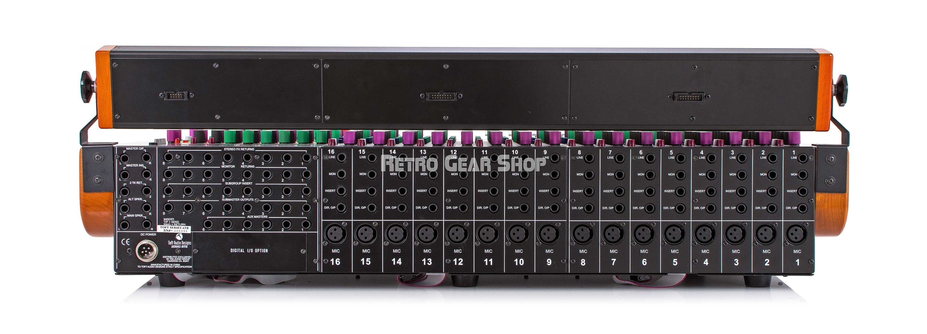 Toft Audio Designs ATB Series 16 Channel Analog Console Mixer– Retro ...