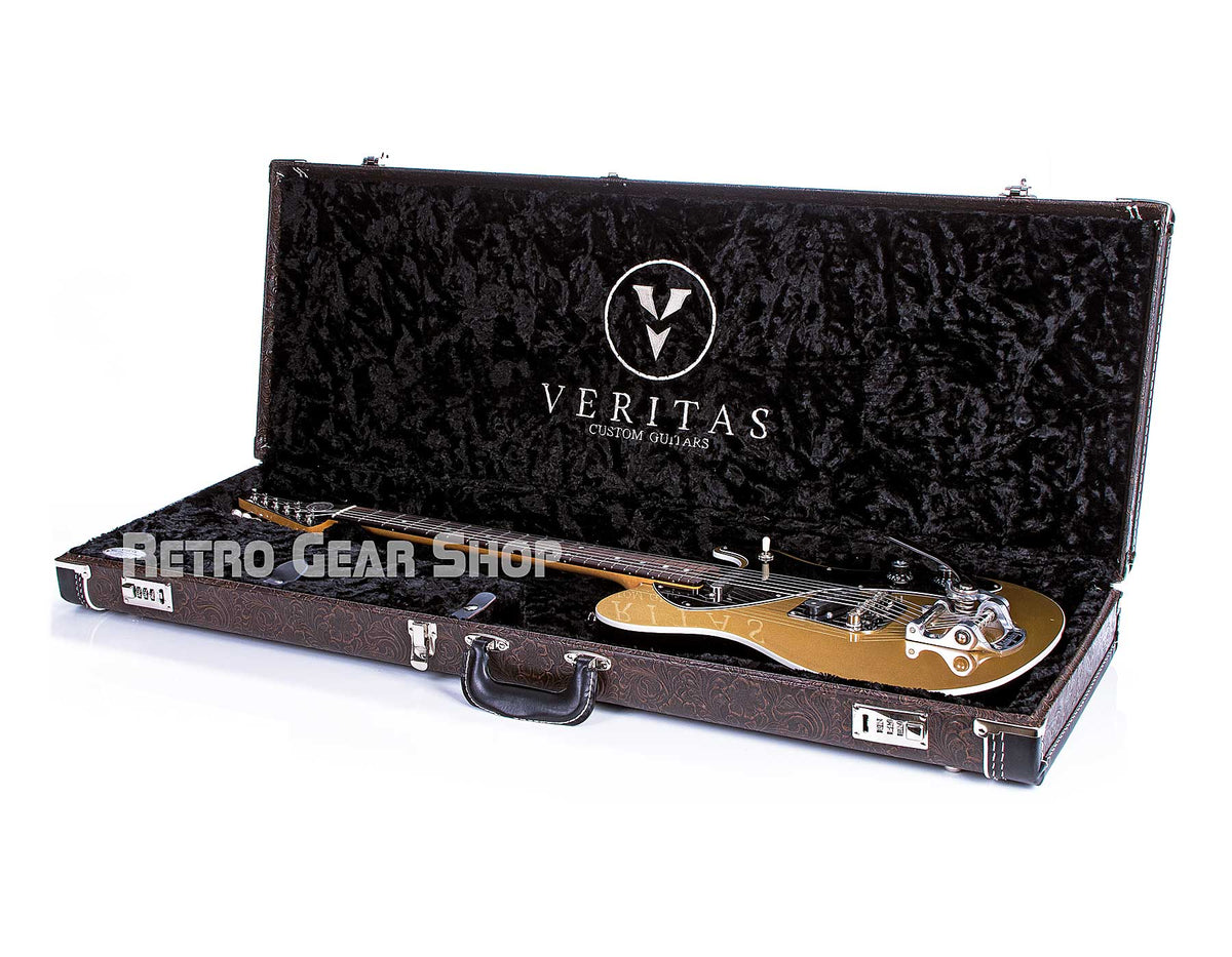 Veritas Texas Miracle Custom Gold Electric Guitar Fender Telecaster ...