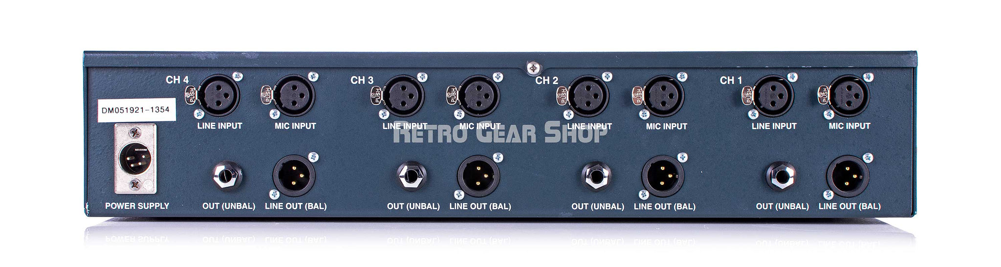 Vintech Audio Model 473 4-Channel Microphone Preamp EQ Equalizer– Retro ...