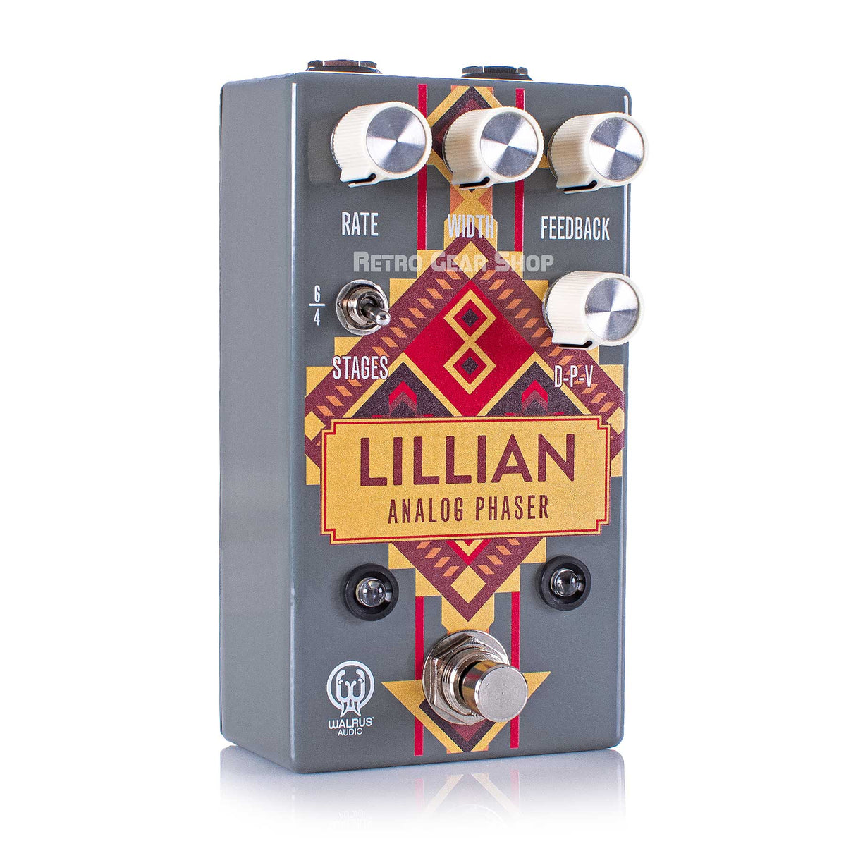Walrus Audio Lillian Santa Fe Limited Edition Analog Phaser Guitar ...