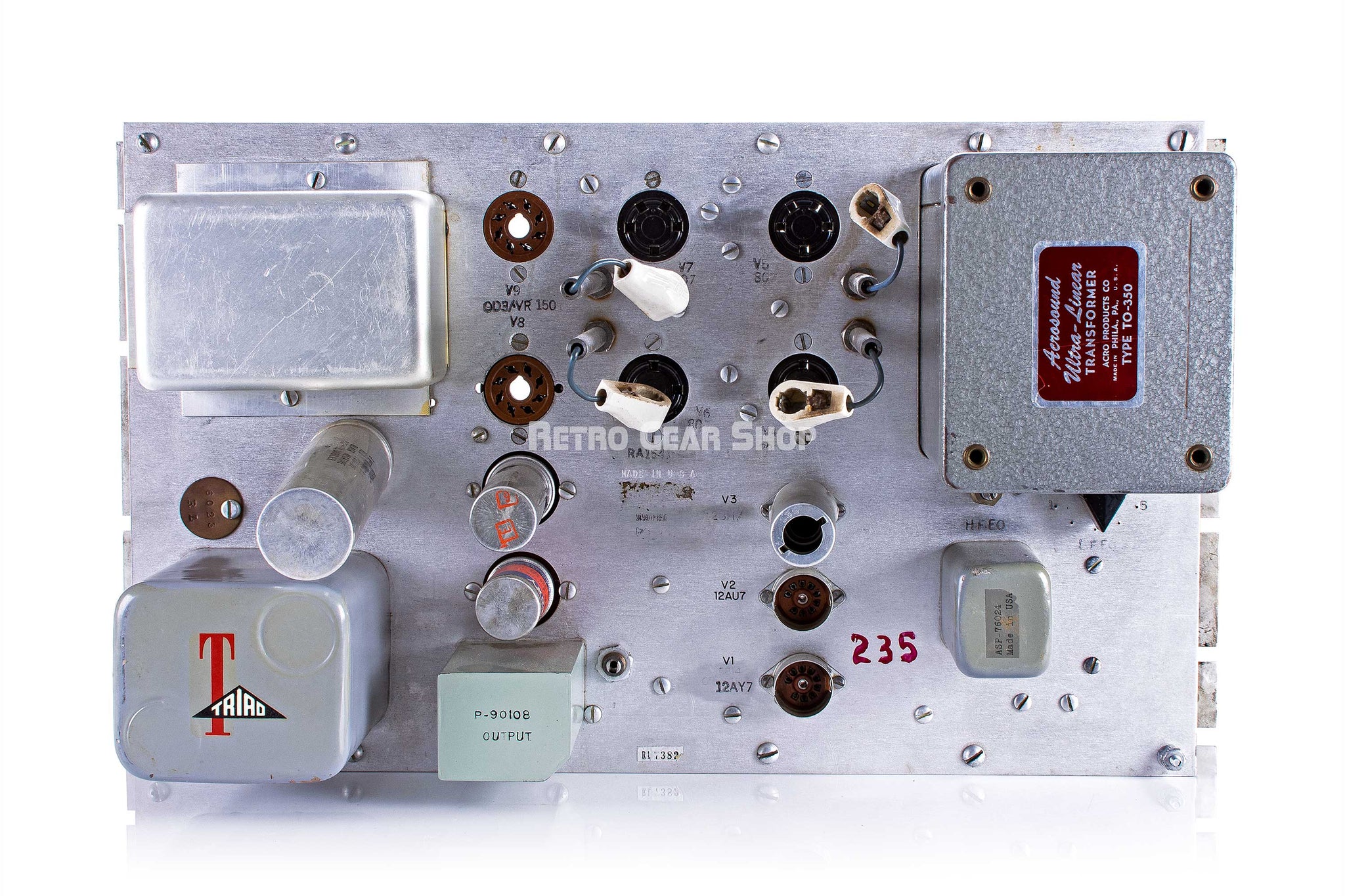 Westrex RA-1541 Tube Amplifier Vintage Rare – Retro Gear Shop