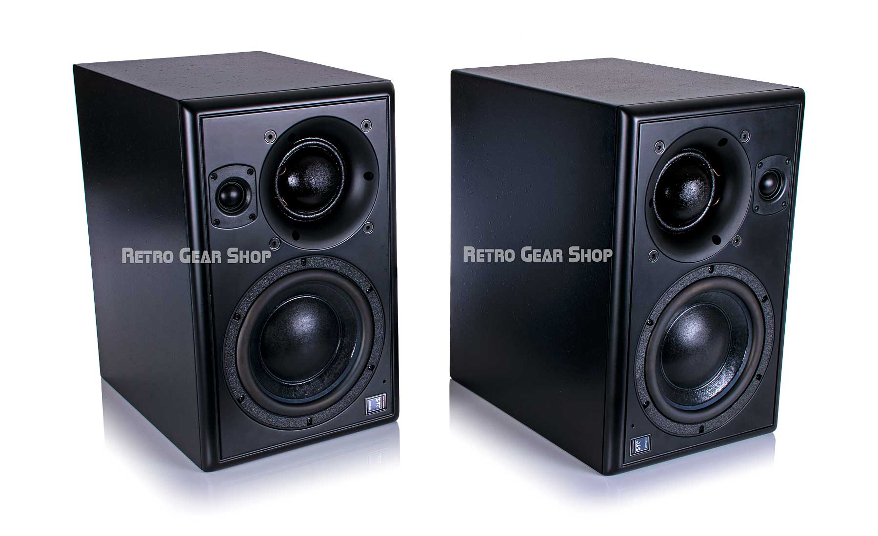 ATC SCM25A Studio Monitor Speakers Pair Active 3-Way Powered Monitors ...