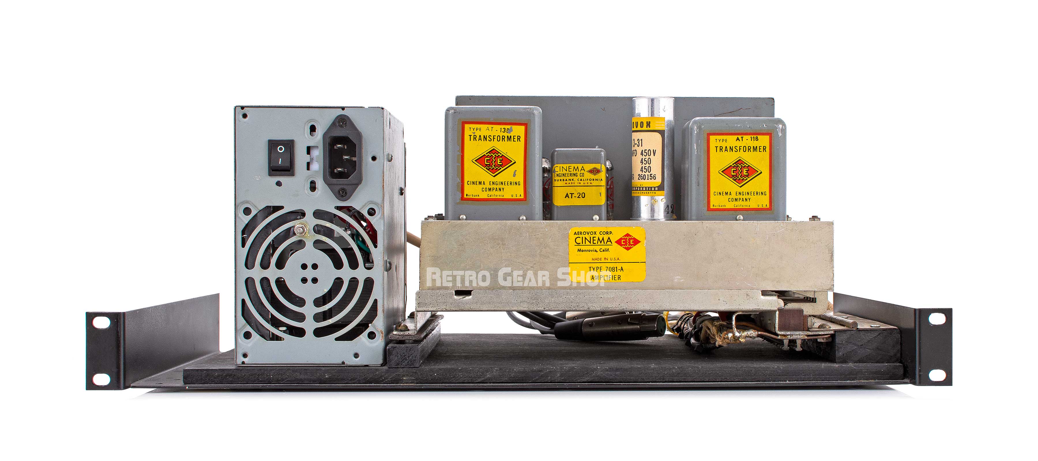 Cinema Engineering Type 7080-B Tube Graphic Equalizer Vintage Rare EQ ...