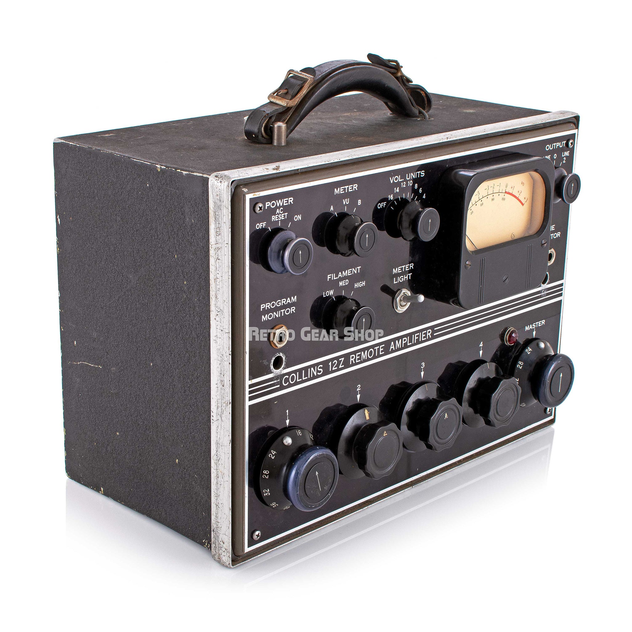 Collins 12Z Remote Amplifier Tube Preamp Mic Pre Rare Vintage Serviced ...