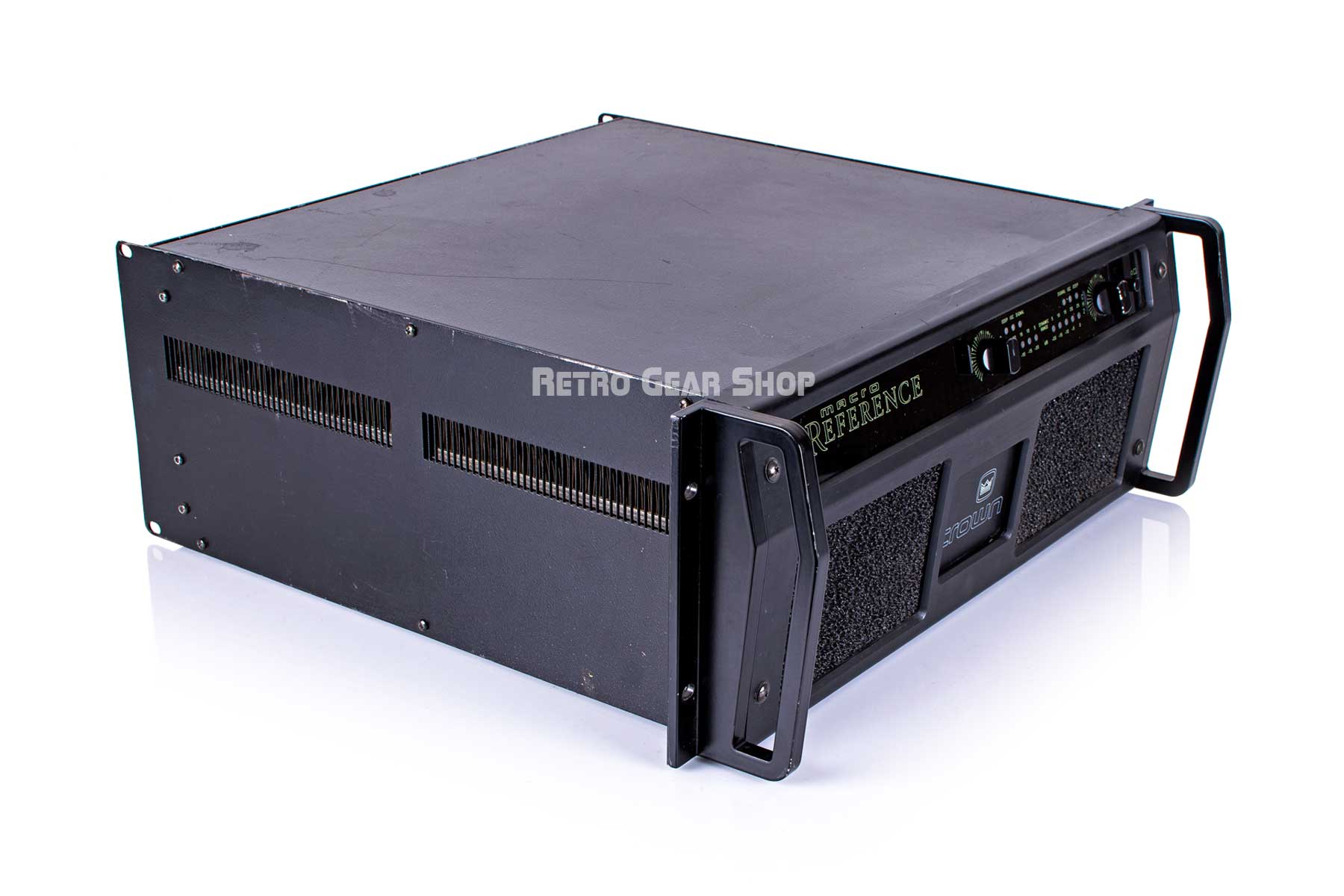 Crown Macro Reference Power Amp 9124 Rare Vintage Stereo Amplifier ...