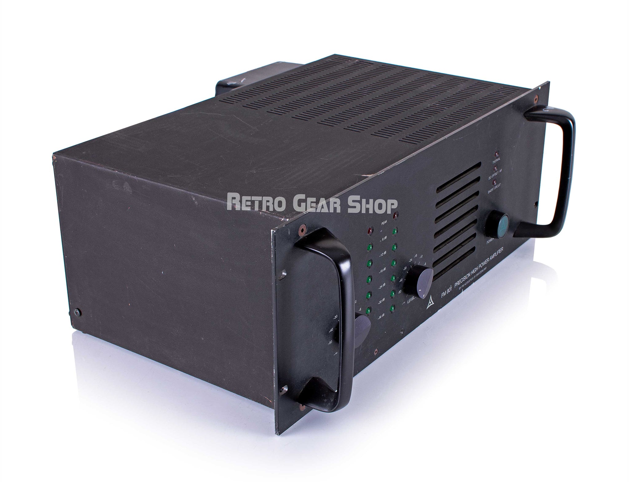 FM Acoustics 801 Precision High Power Amplifier Stereo Power Amp Rare ...