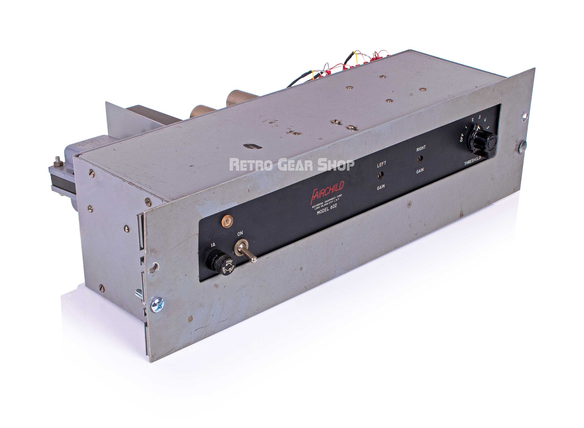 Fairchild Model 602 Stereo Tube Compressor Vintage Rare – Retro Gear Shop