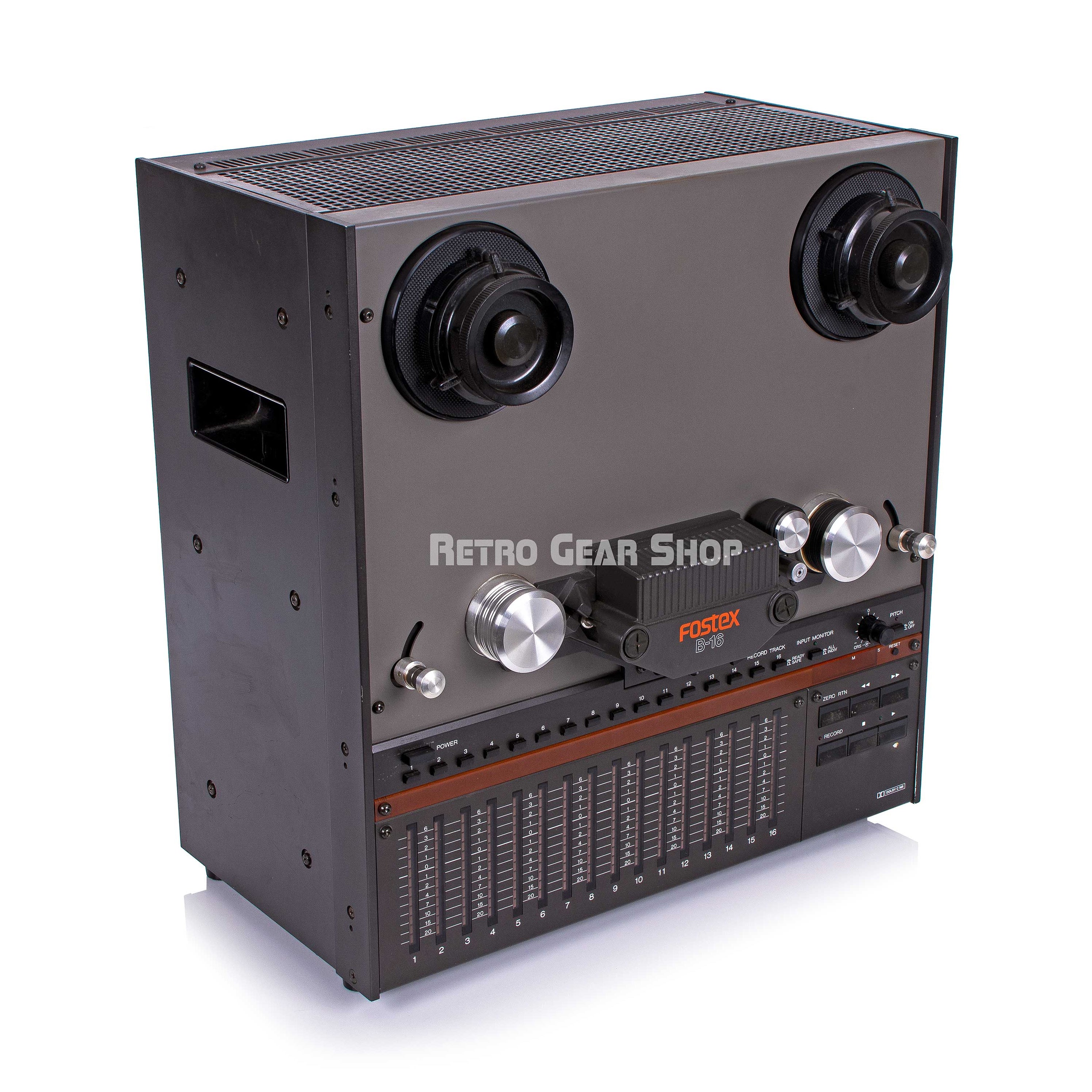 Fostex B-16 16 Track Reel to Reel Multitrack Recorder Vintage Rare B16 ...