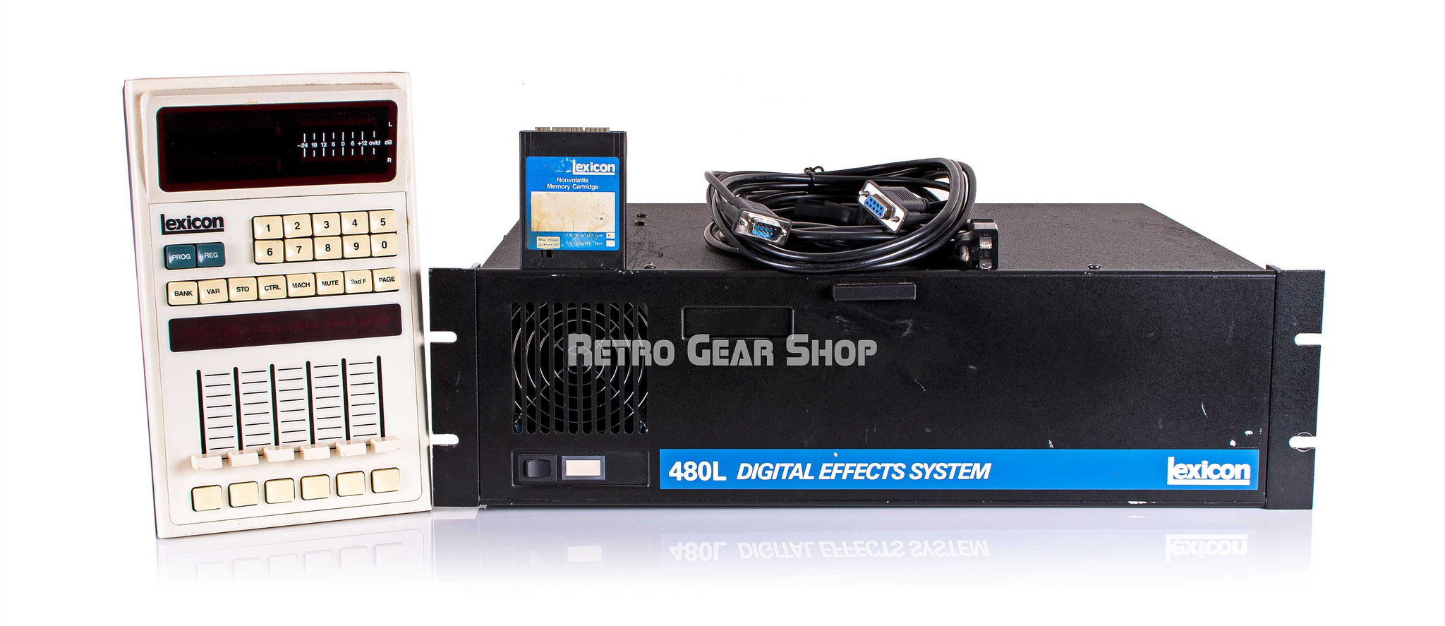 Lexicon 480L Digital Reverb Unit Larc Vintage Rare Memory Cartridge V4 ...