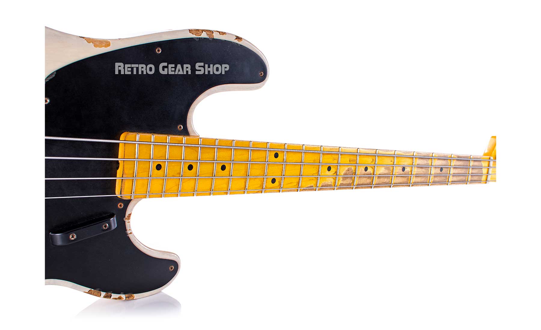 Nash Guitars PB-52 Electric Bass Guitar Solid Ash Mark K White Loller ...