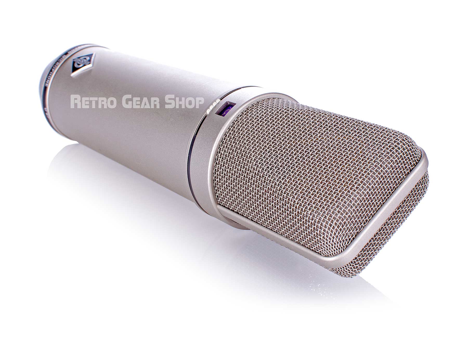 Neumann U67 Tube Microphone Reissue U-67 Mic + Pop Shield Windscreen ...