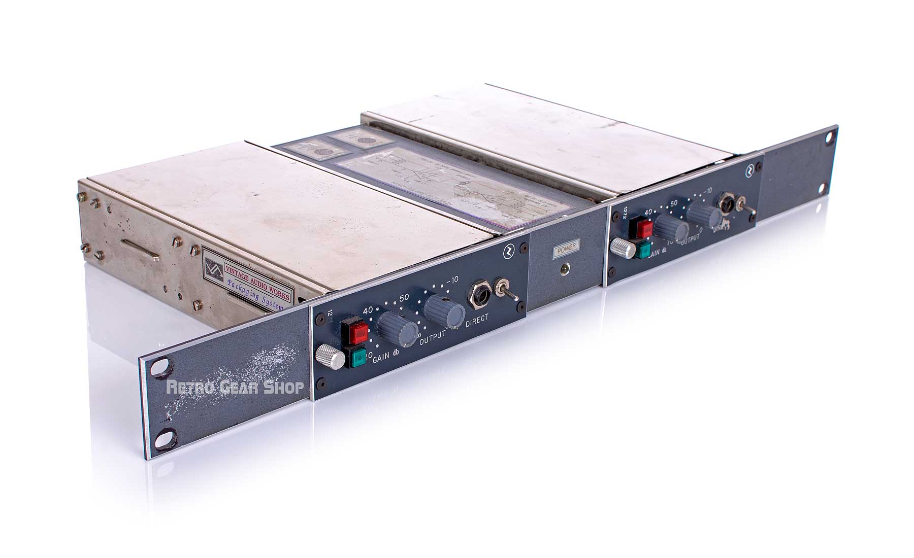 Neve 1272 Stereo Pair Custom Single Rack Space + PSU – Retro Gear Shop