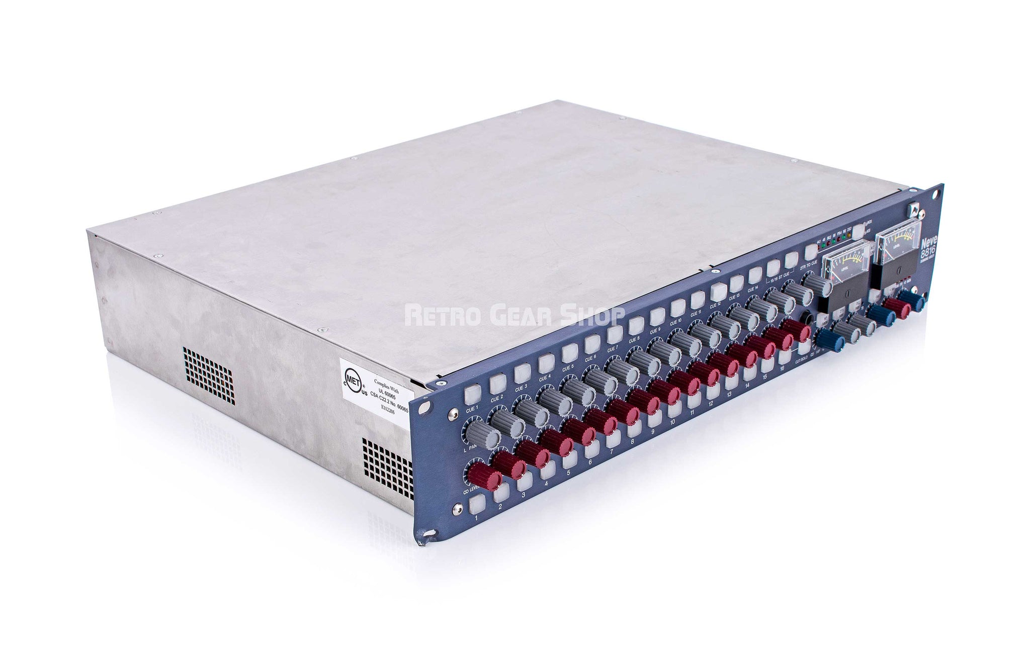 Neve 8816 16-Channel Analog Summing Mixer 8804 Fader Module Set – Retro ...