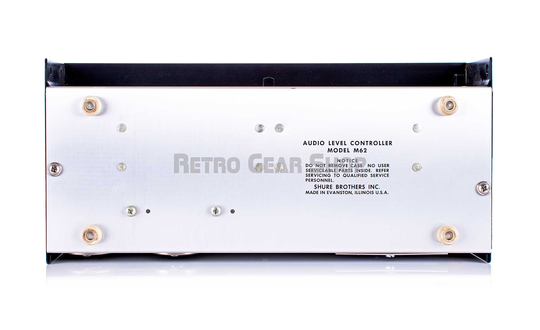 Shure Level Loc Model M62 Audio Level Controller Compressor Vintage ...
