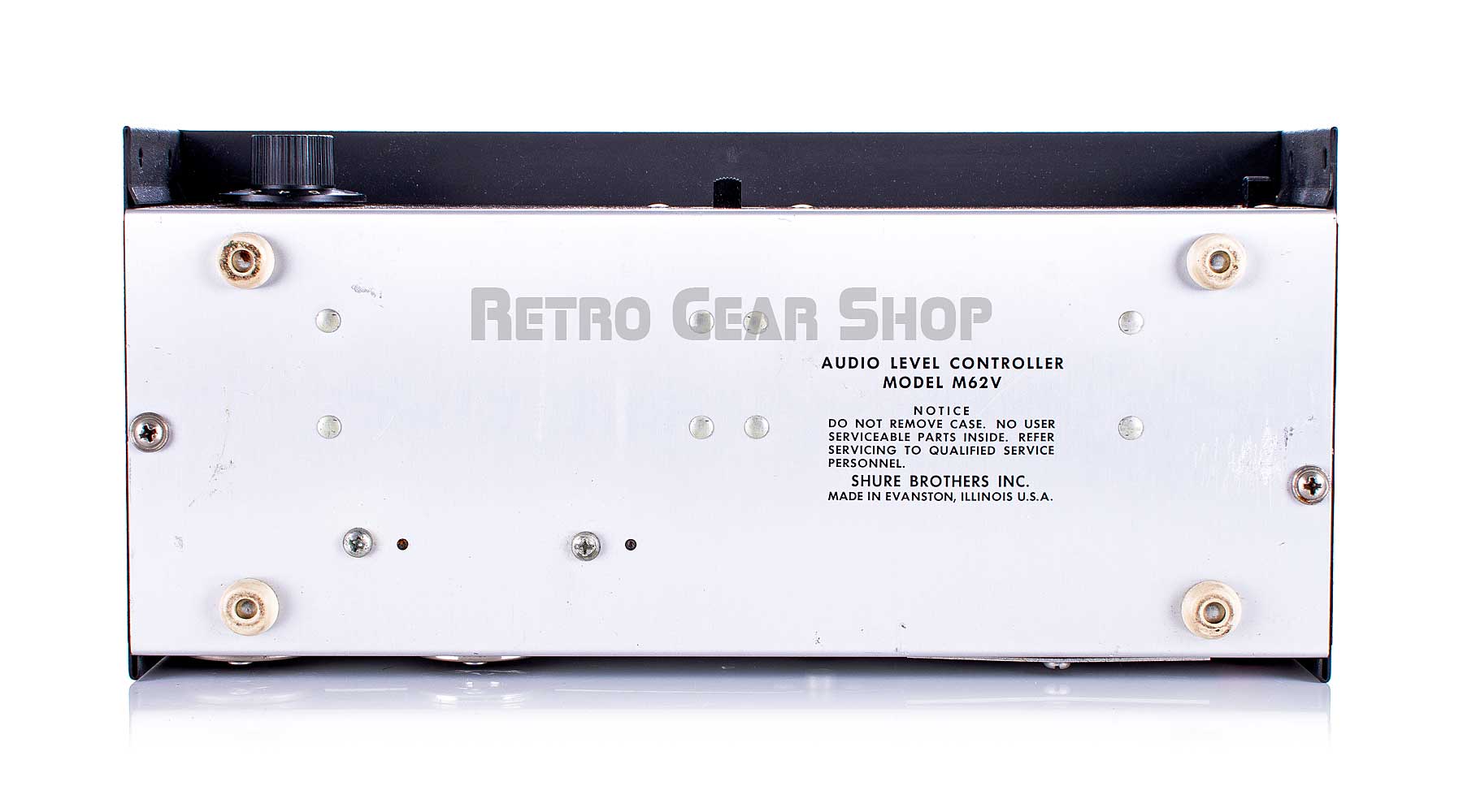 Shure Level Loc M62V Audio Level Controller Compressor Preamplifier ...