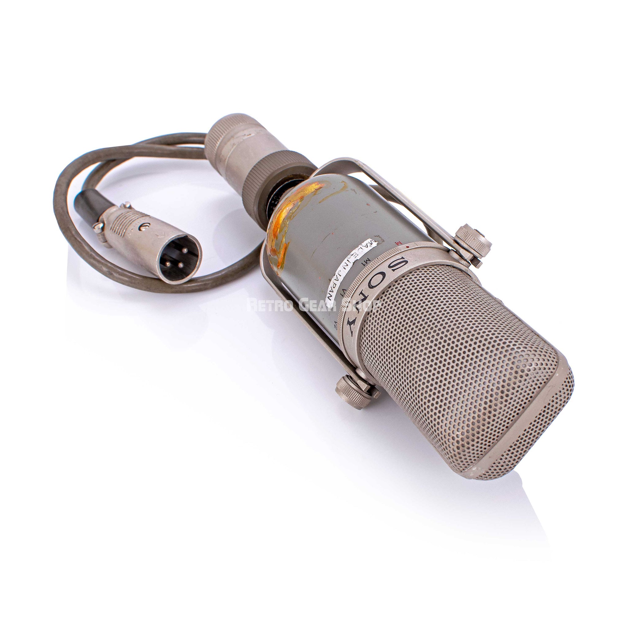 Sony C37P Condenser Microphone Vintage Rare Mic– Retro Gear Shop