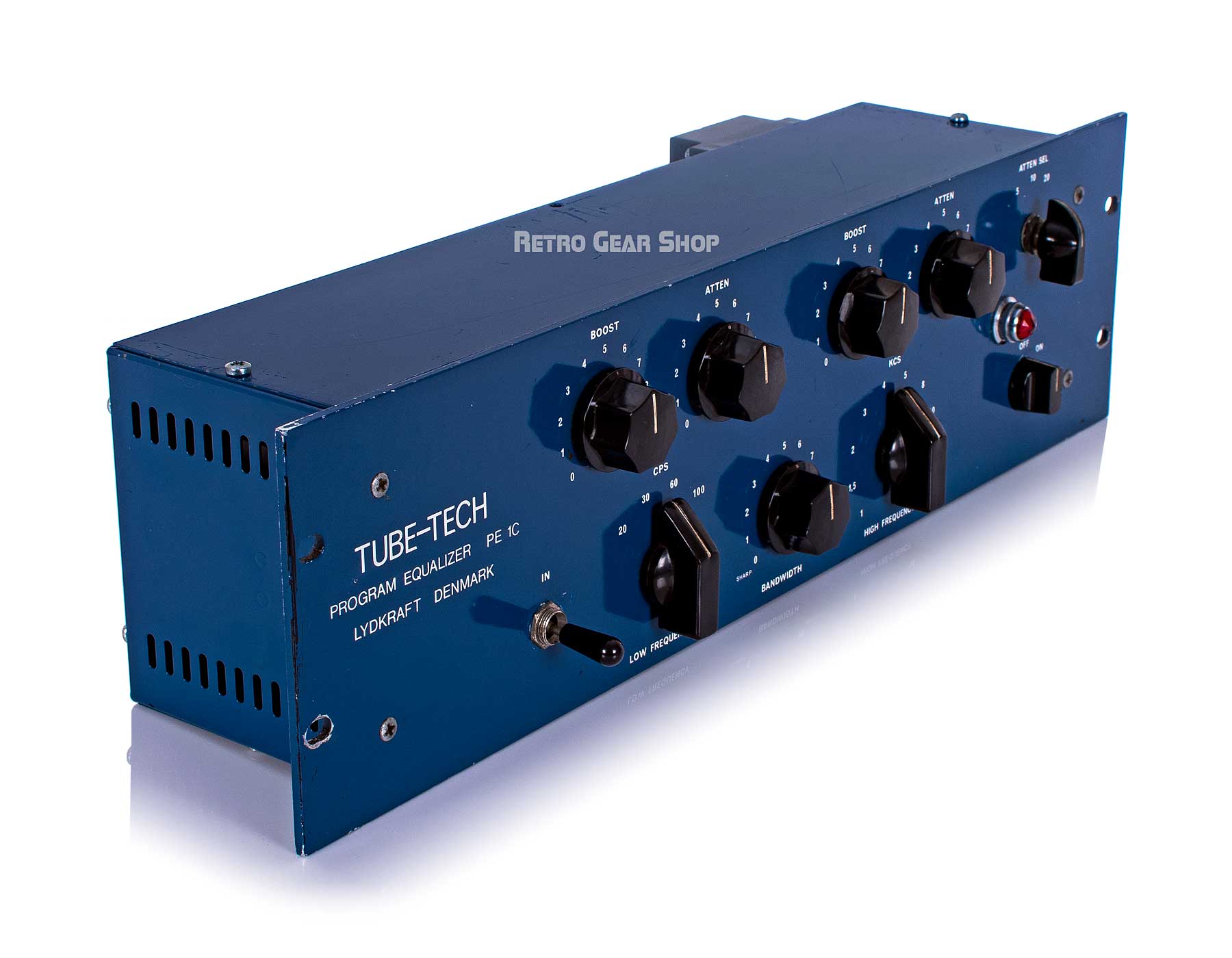 Tube-Tech PE1C Serviced Program Equalizer Tube EQ Tubetech PE 1C DHRS ...