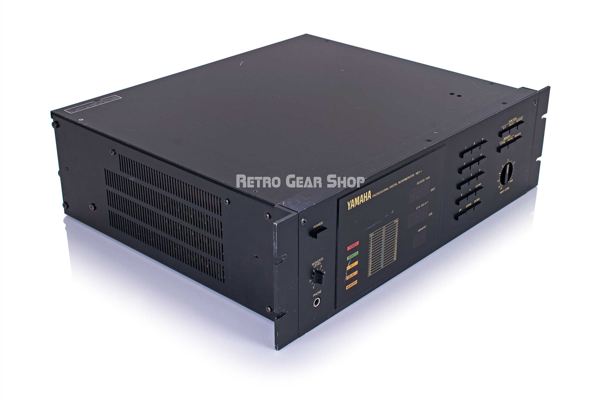 Yamaha Rev-1 Professional Digital Reverberator RCR-1 Remote Reverb ...