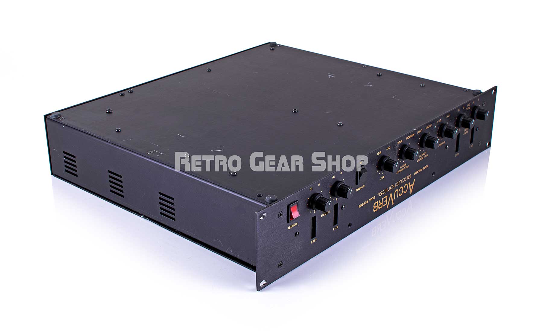 Accutronics Accuverb Tube Preamp Dual Spring Reverb Stereo Effect Rare ...