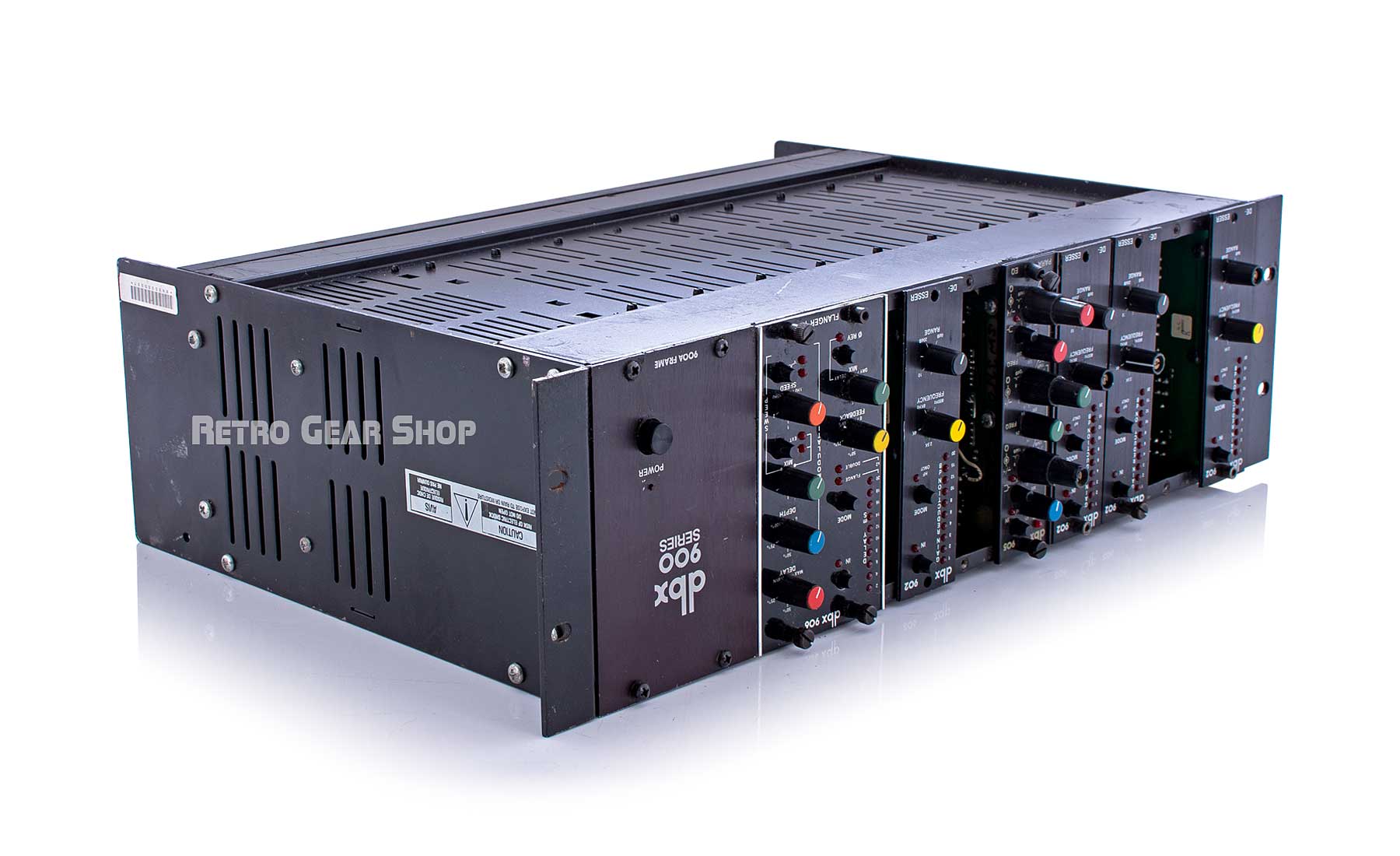 DBX 900 Series Rack 902 De-esser 905 Parametric EQ 906 Flanger+ 900A ...